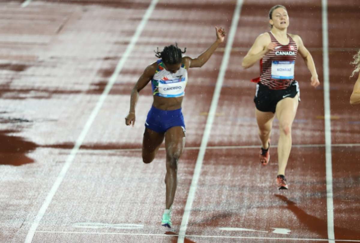 Nicole Caicedo ganó medalla de plata en 400 metros planos - Si Se Puede ...